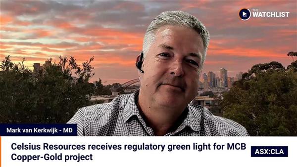 Celsius Resources receives regulatory green light for MCB Copper-Gold ...