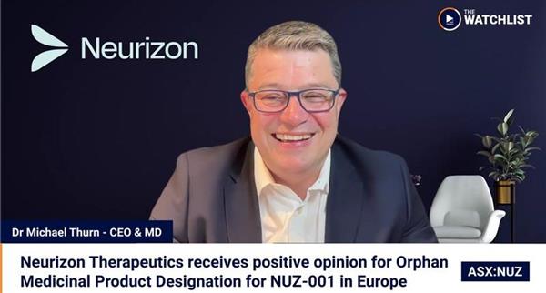 Neurizon's fast-track application for flagship drug in Europe received ...